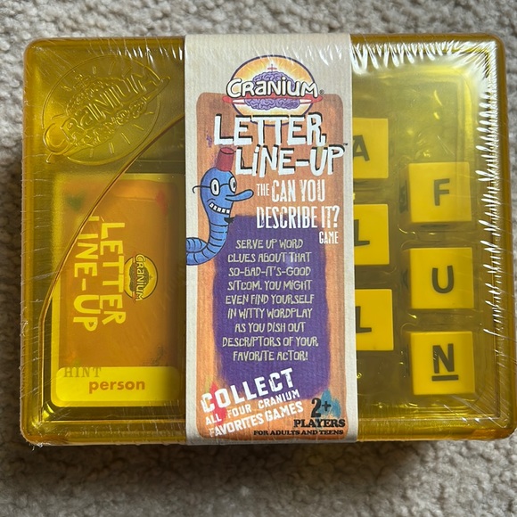 Games | Cranium Letter Lineup Game | Poshmark